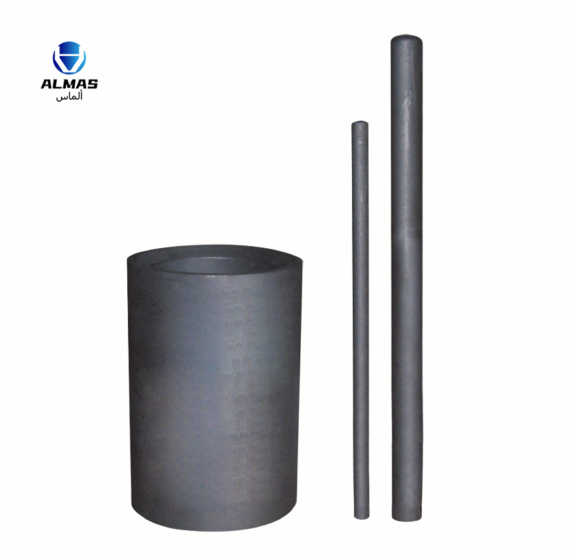 Graphite Casting Crucible & Stopper For Neutec Casting Machine